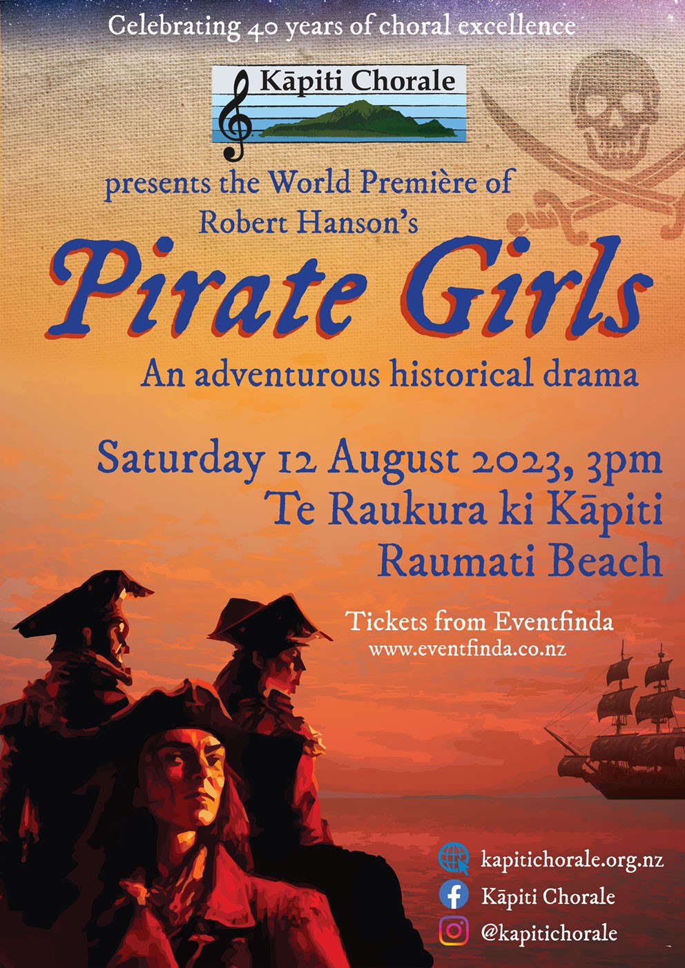 Kāpiti Chorale Presents Pirate Girls Kc News News From The Kāpiti Coast