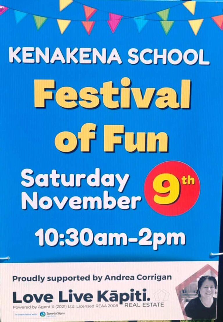 Kenakena School Festival of Fun – KC News – News from the Kāpiti Coast