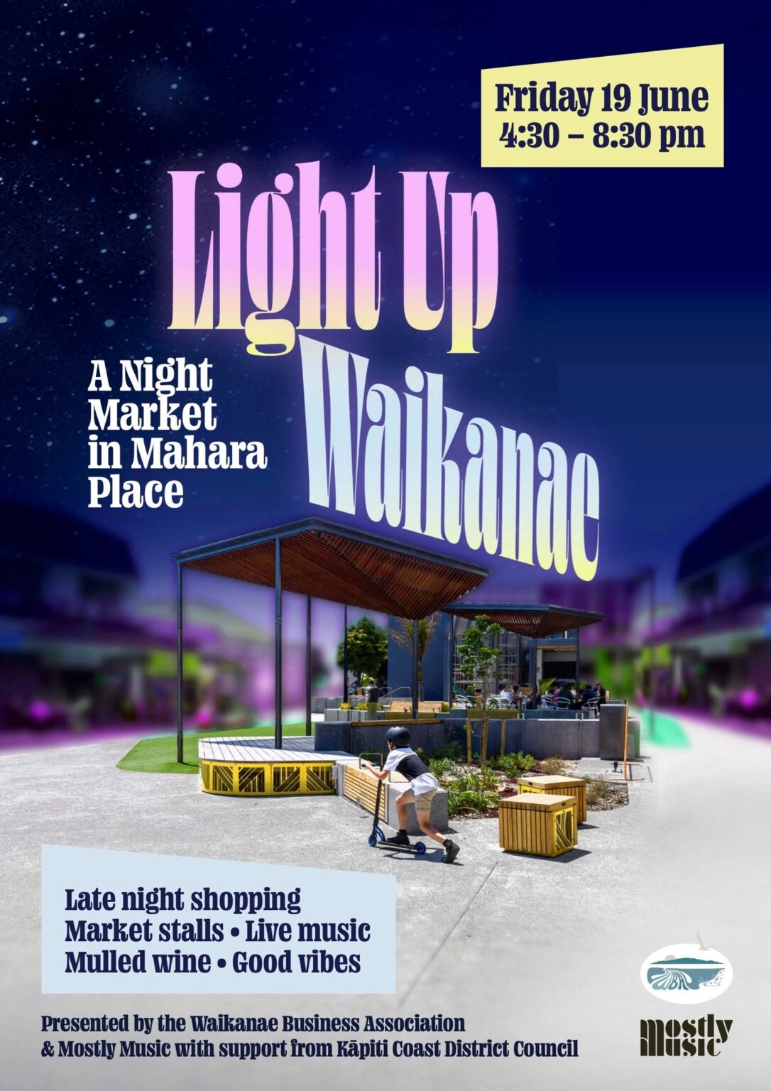 Light Up Waikanae Friday Night – KC News – News from the Kāpiti Coast