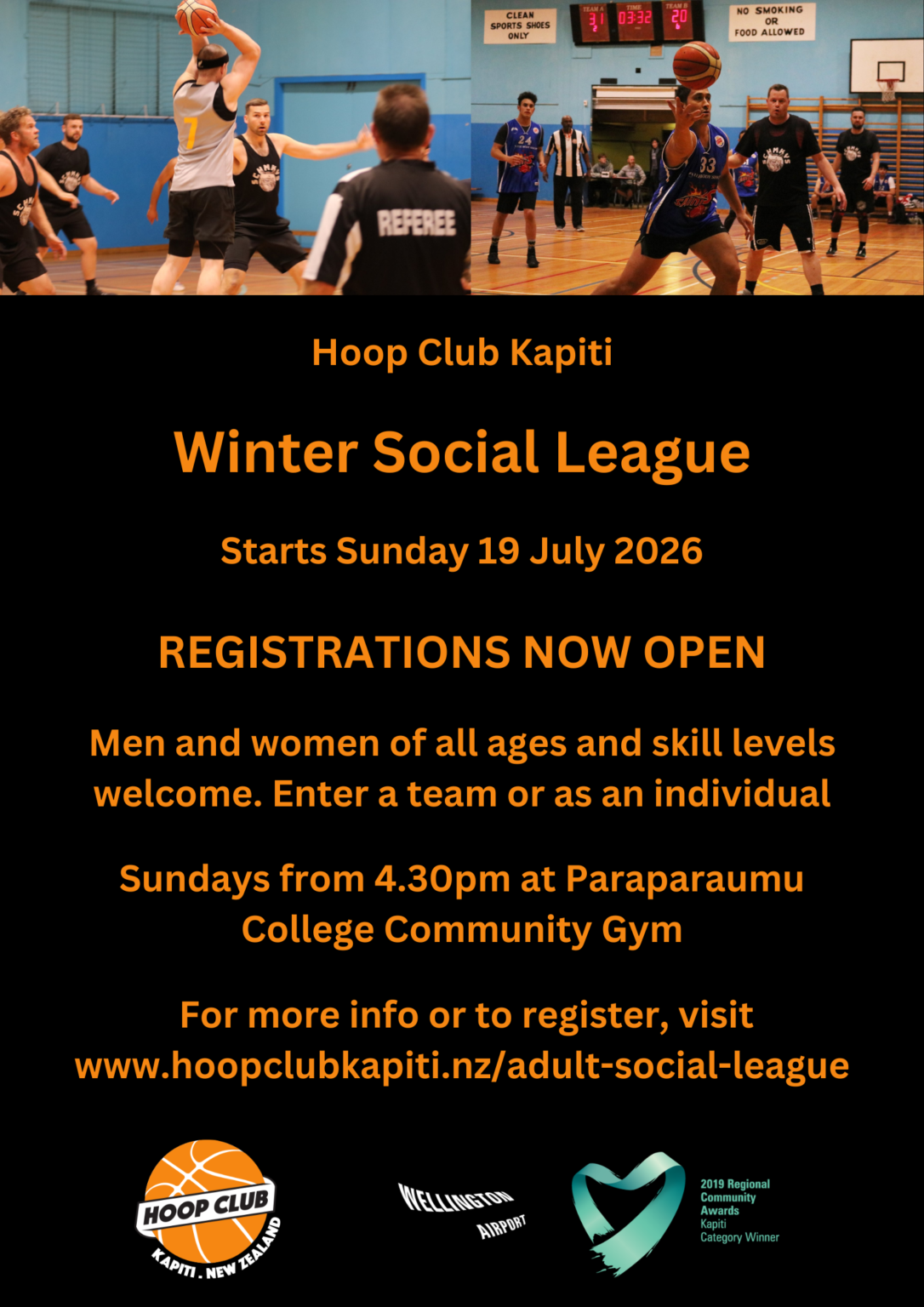 Hoop Club Kapiti gets set for Winter Social League – KC News – News ...